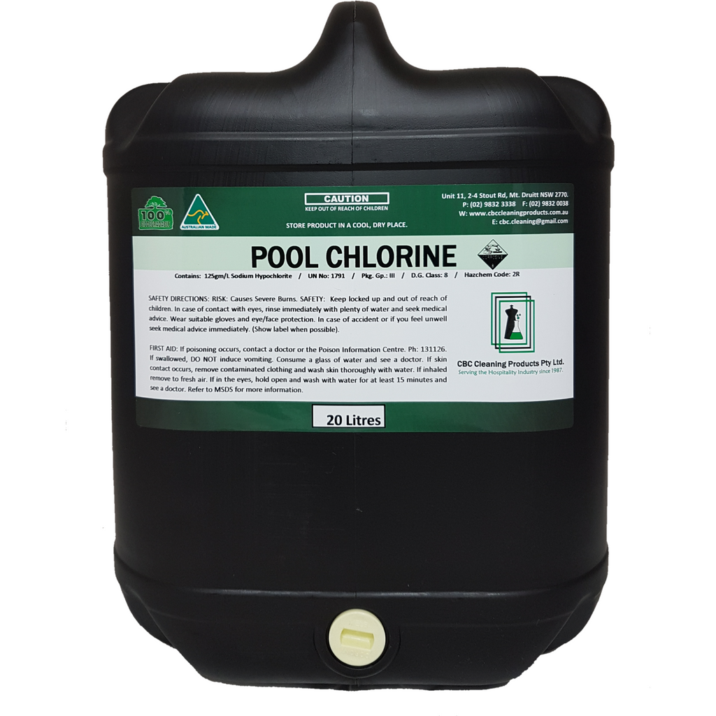 Pool Chlorine – CBC Cleaning Products
